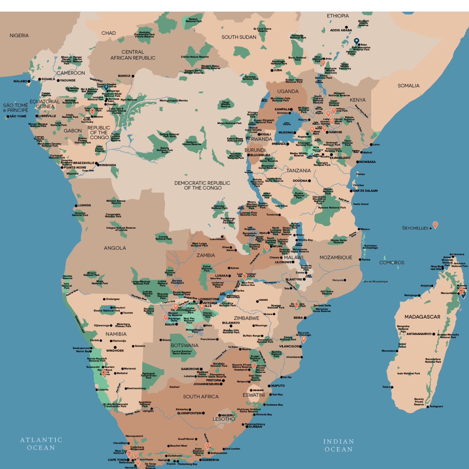 Africa Map